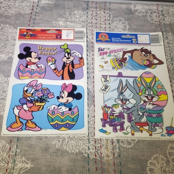 Vintage | Holiday | Vintage Disney Mickey Mouse Looney Tunes Easter ...